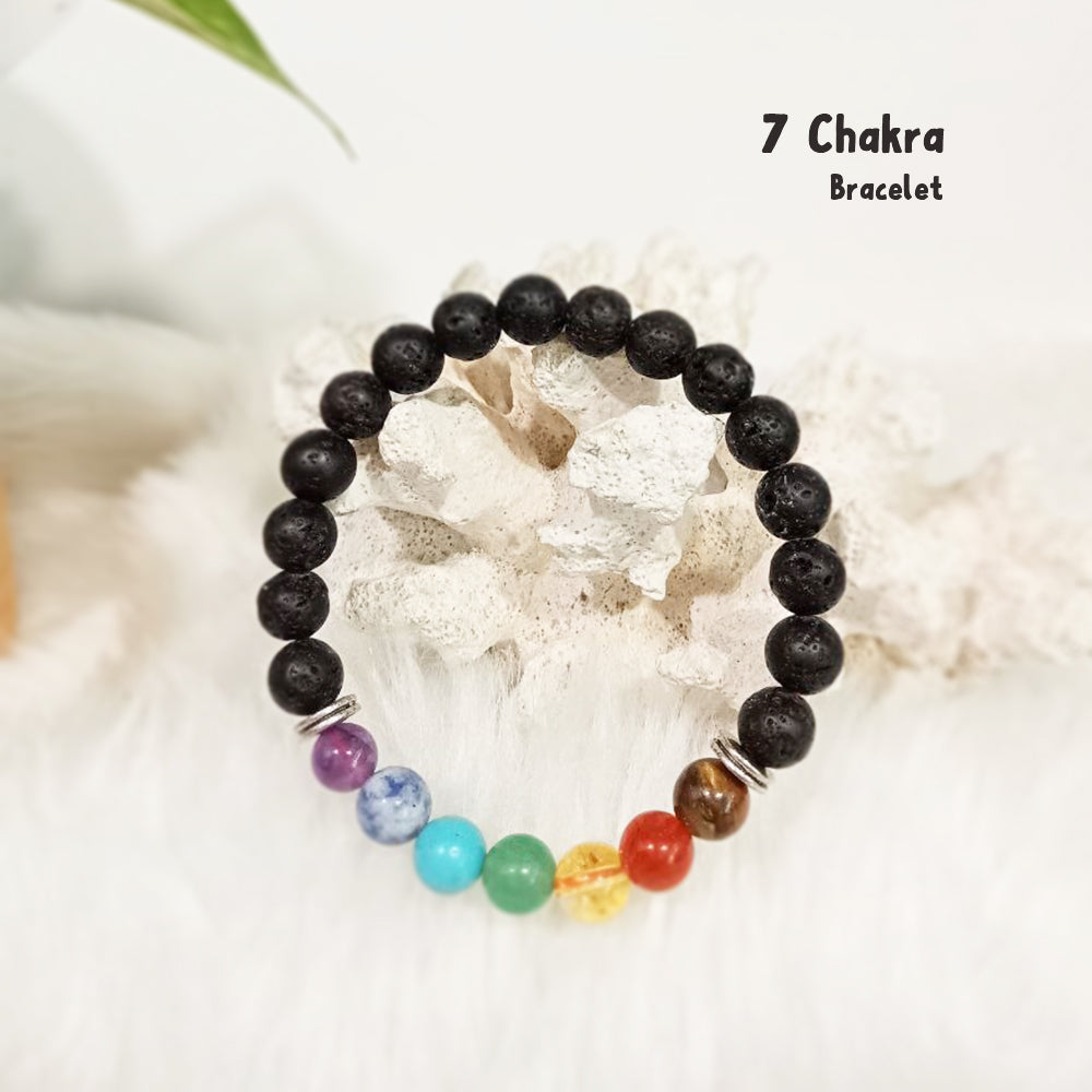7 Chakra Bracelet – Cold Lava Studio