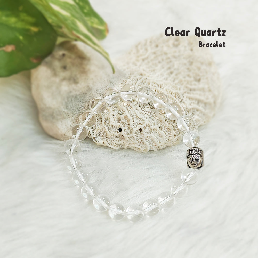 Clear Quartz Bracelet – Cold Lava Studio